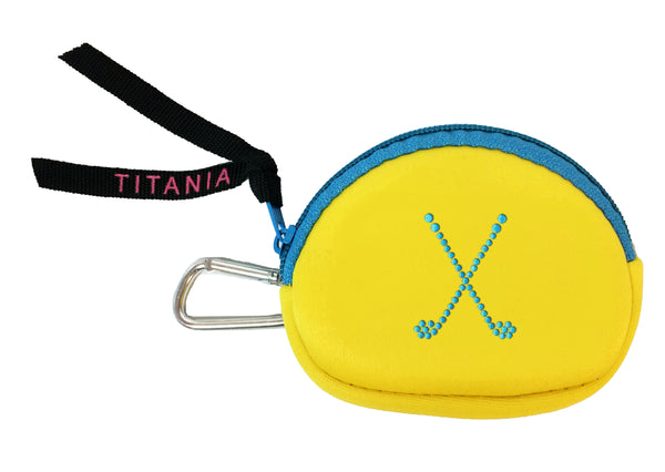Neon Coin Purse - Crossed Clubs – Titania Golf